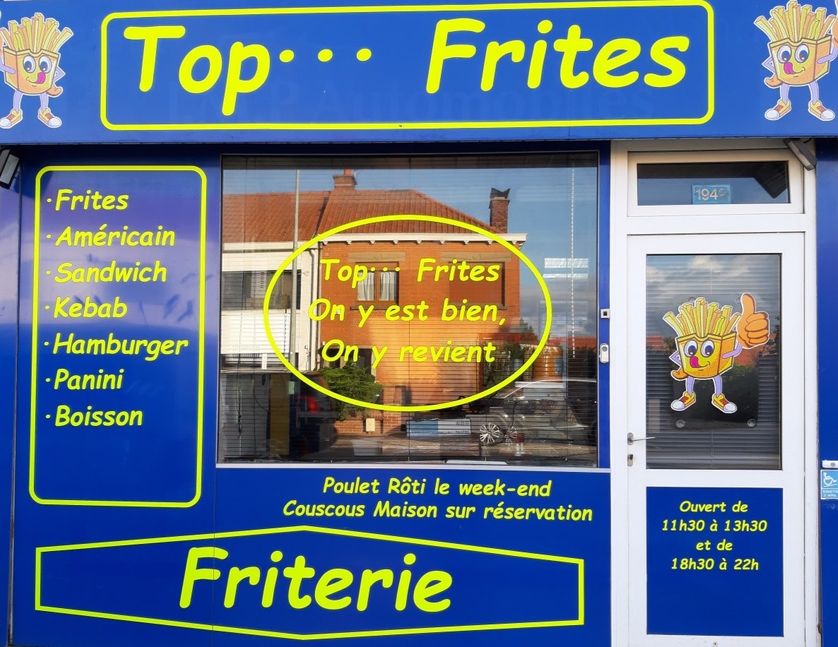 Top Frites à Sainghin-en-melantois - informations et avis | Les-Friteries